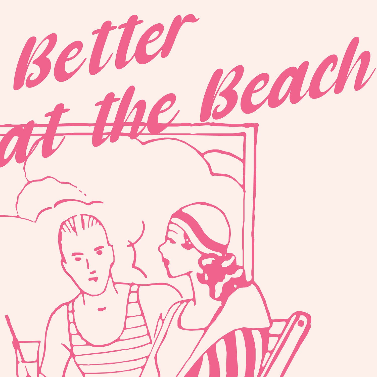 Set of 3 Retro Beach Palm Tree Prints Pink, Vintage Tropical Wall Art ...