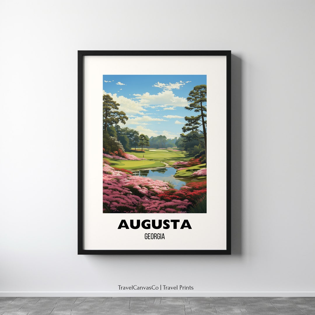 Augusta Print Wall Art, Augusta Poster, Augusta National Golf, Digital ...