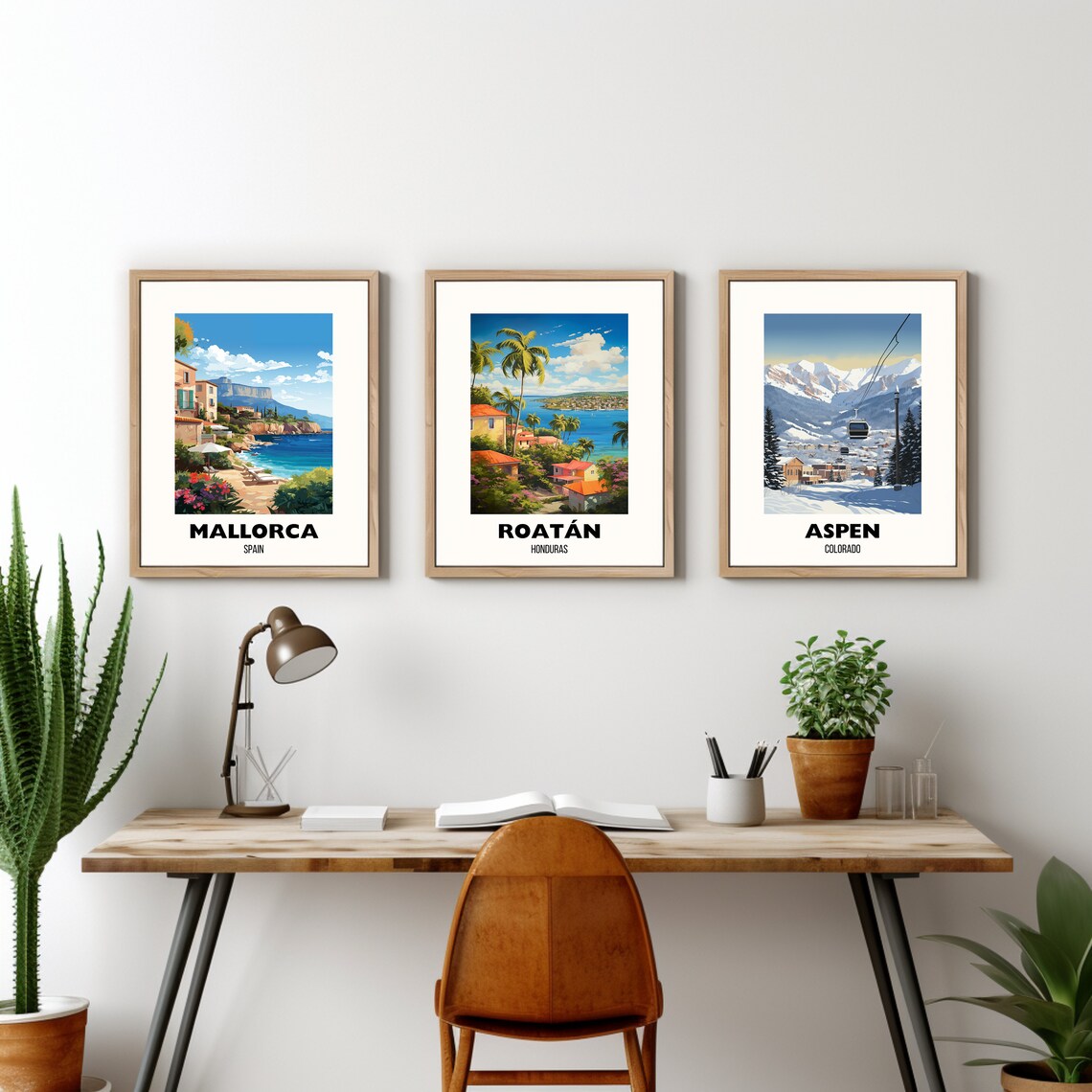 Roatán Travel Poster Wall Art, Roatán Travel Print, Honduras Wall Art ...