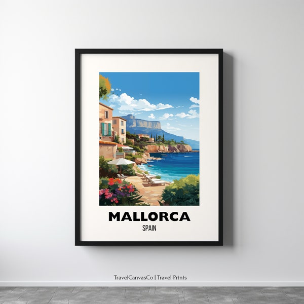 Mallorca Poster - Etsy