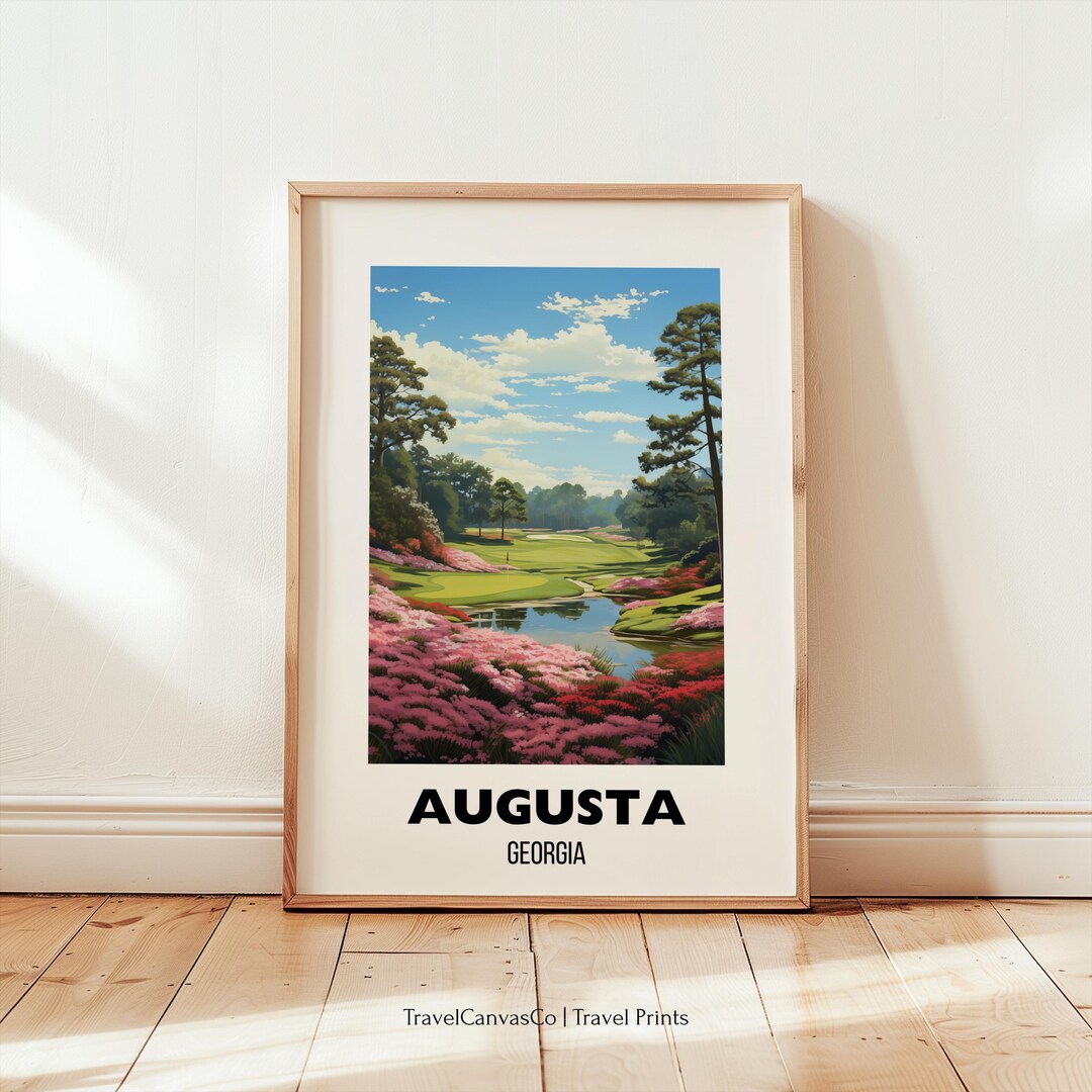 Augusta Print Wall Art, Augusta Poster, Augusta National Golf, Digital ...