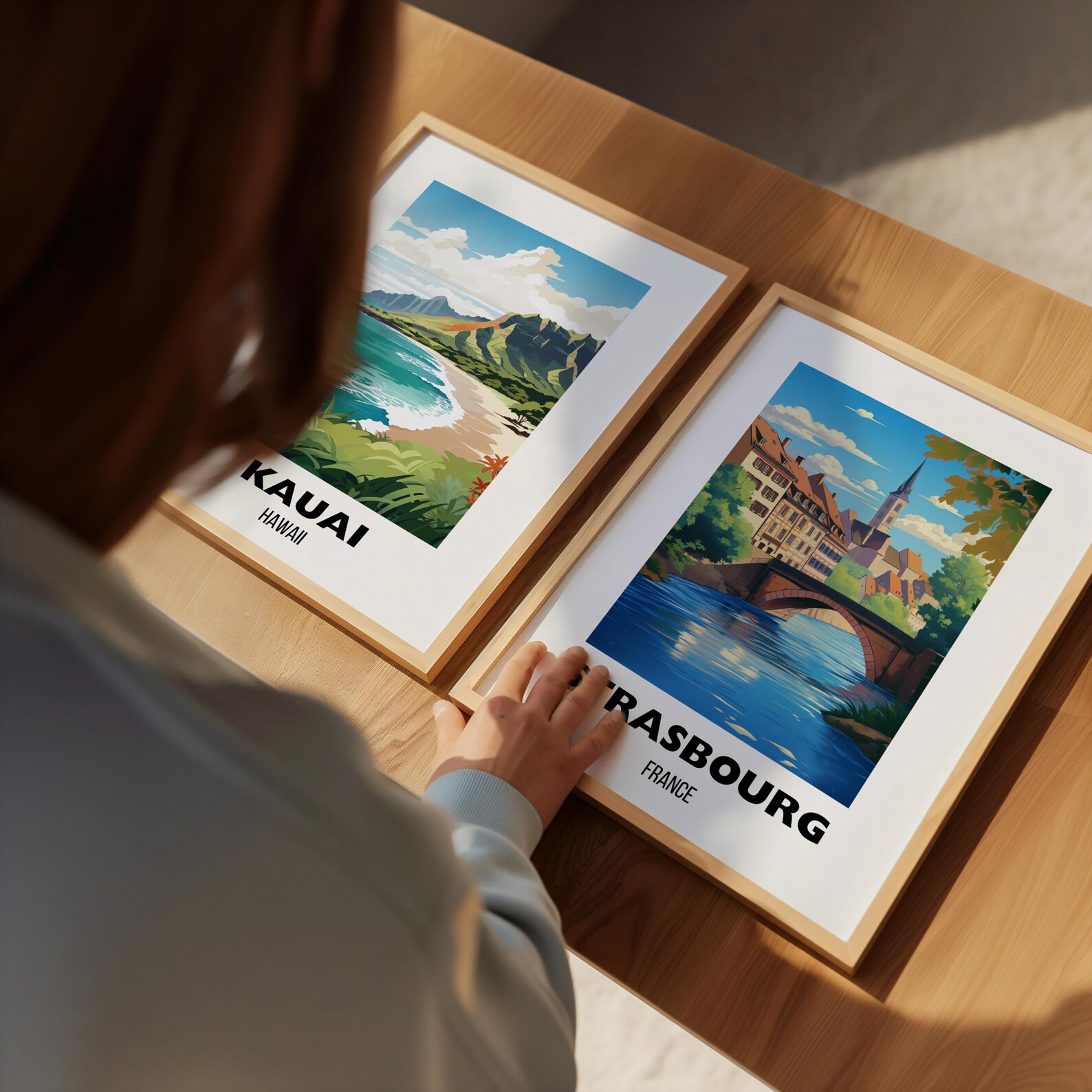 Strasbourg Travel Poster Wall Art, Strasbourg France Print, Strasbourg ...