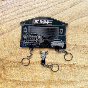 Custom Key Holder Garage Keys Truck, Car, Motorcycle Keychains ...