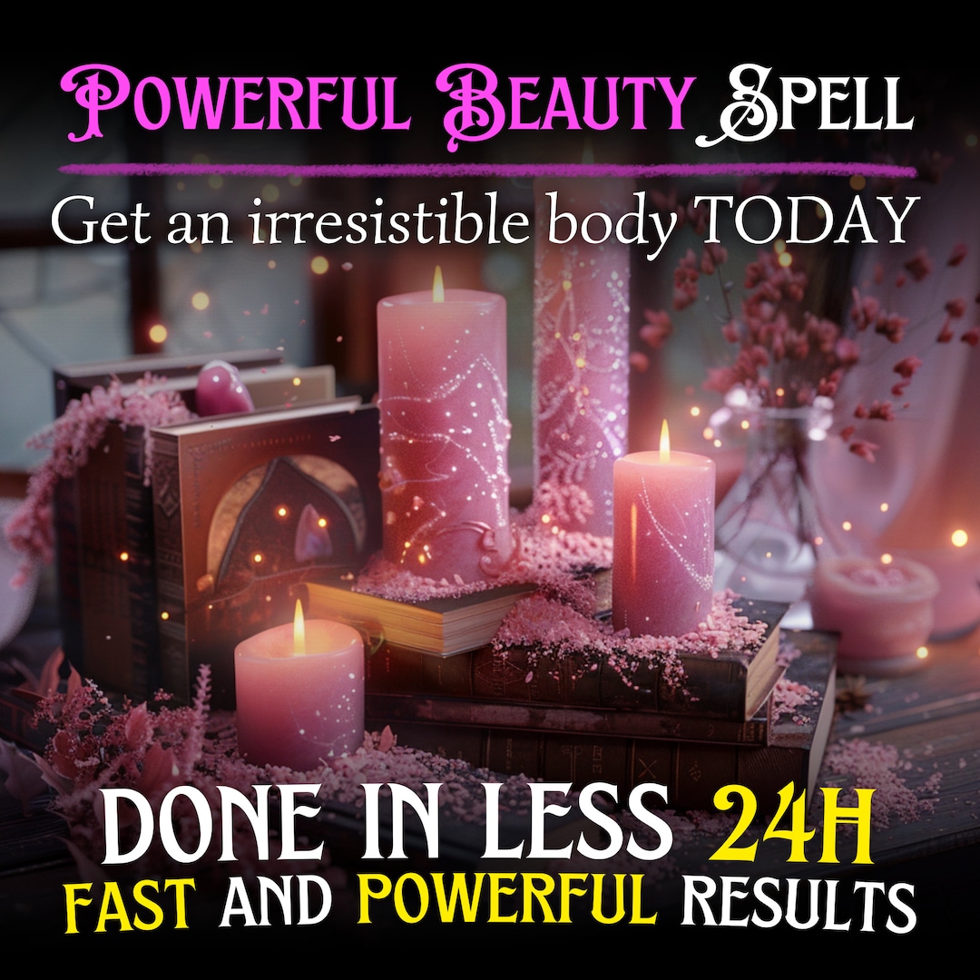 Powerful Beauty Spell: Attraction Spell, Ritual of Youth and Confidence ...