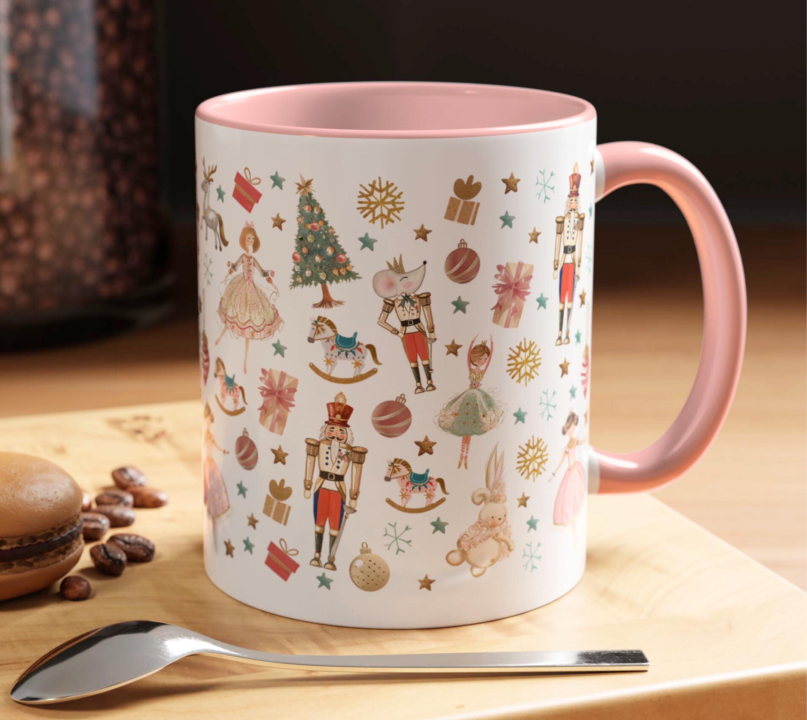 Nutcracker Mug: Christmas Gift, Whimsical Accent Coffee Mug, Cute ...