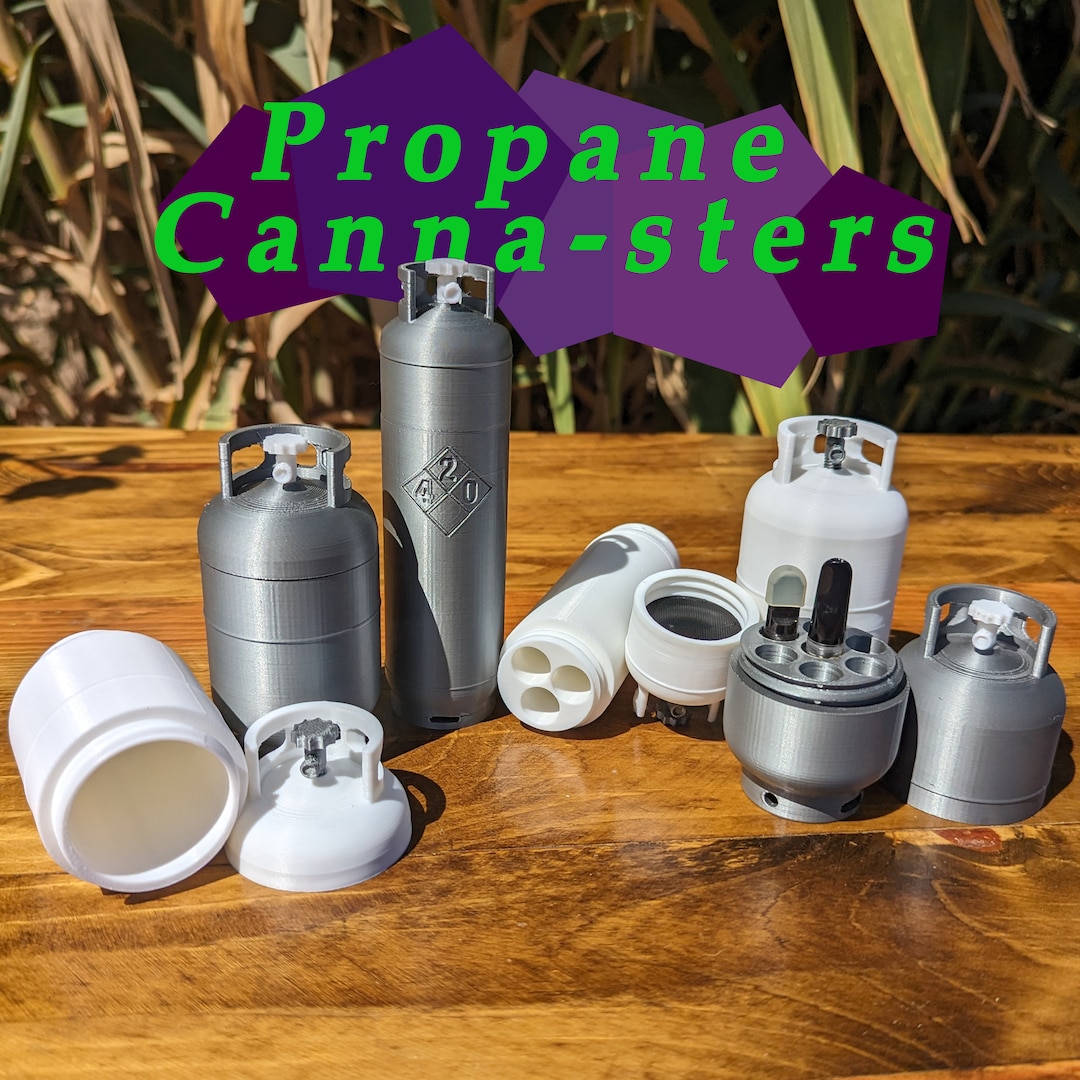 Propane Canna-sters | Joint, Cart, Flower Containers | Scent Proof ...