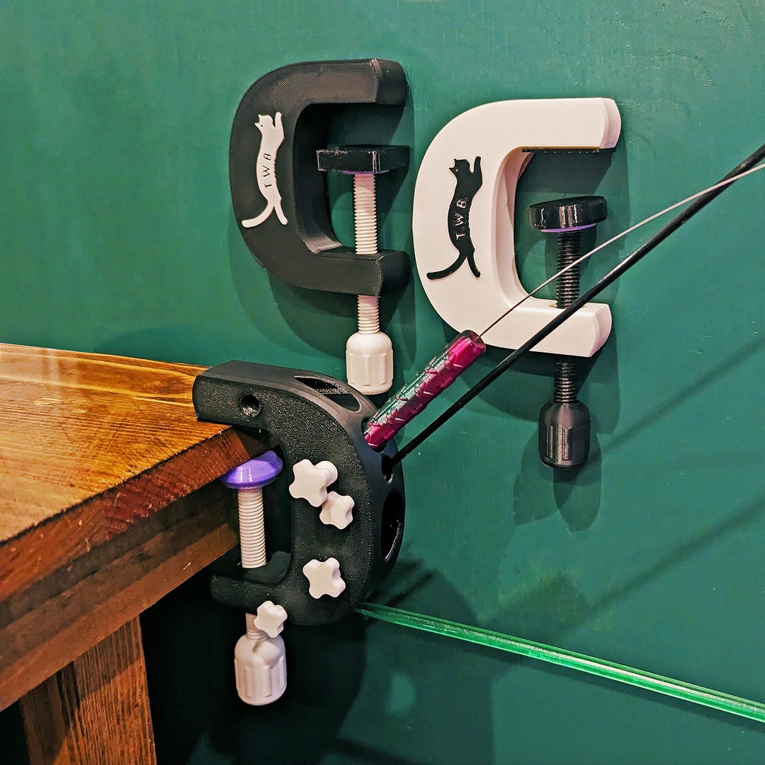Kitty Clamp - Universal Cat Toy Holder | Heavy Duty and Furniture Safe ...