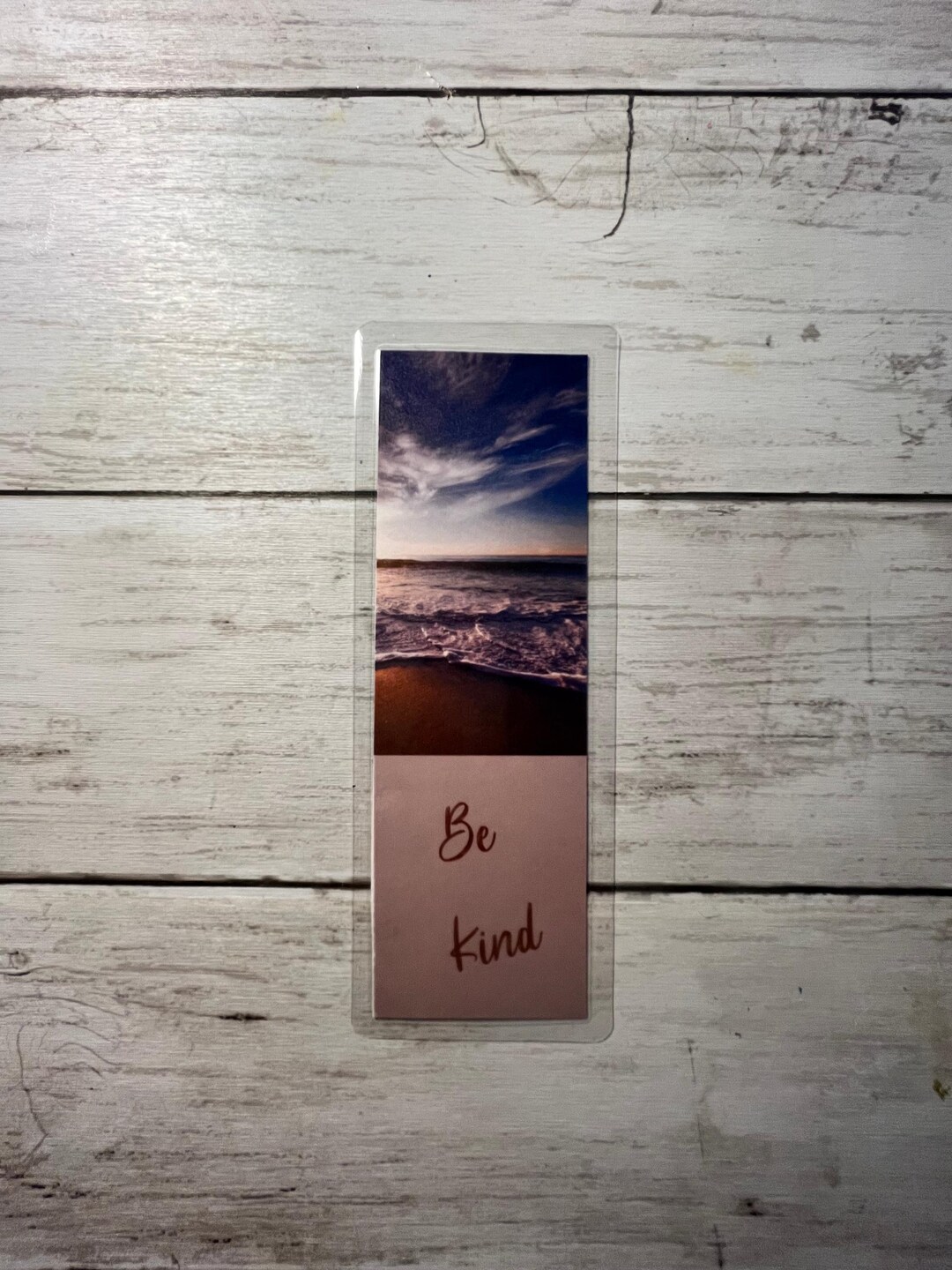 Be Kind Laminated Bookmark - Etsy