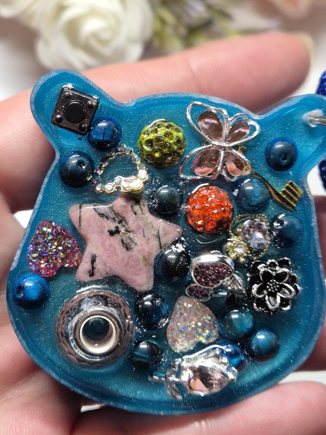 Stimming Toy Stim Fidget Zappeltoys Bear With Acupressure Ring and Ball ...