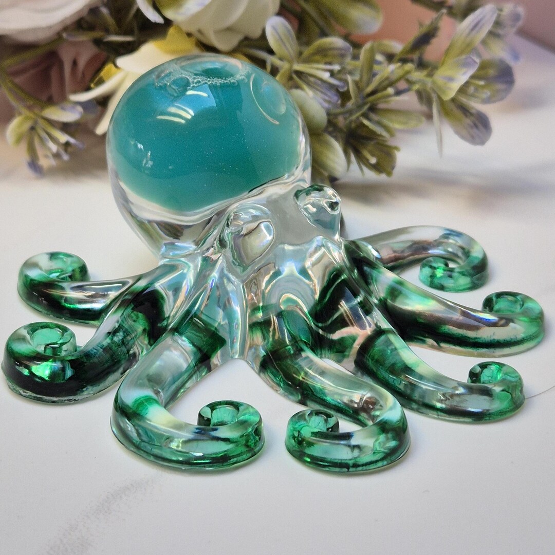 Snow Globe Octopus Decoration Shaker Octopus Maritime Decoration ...