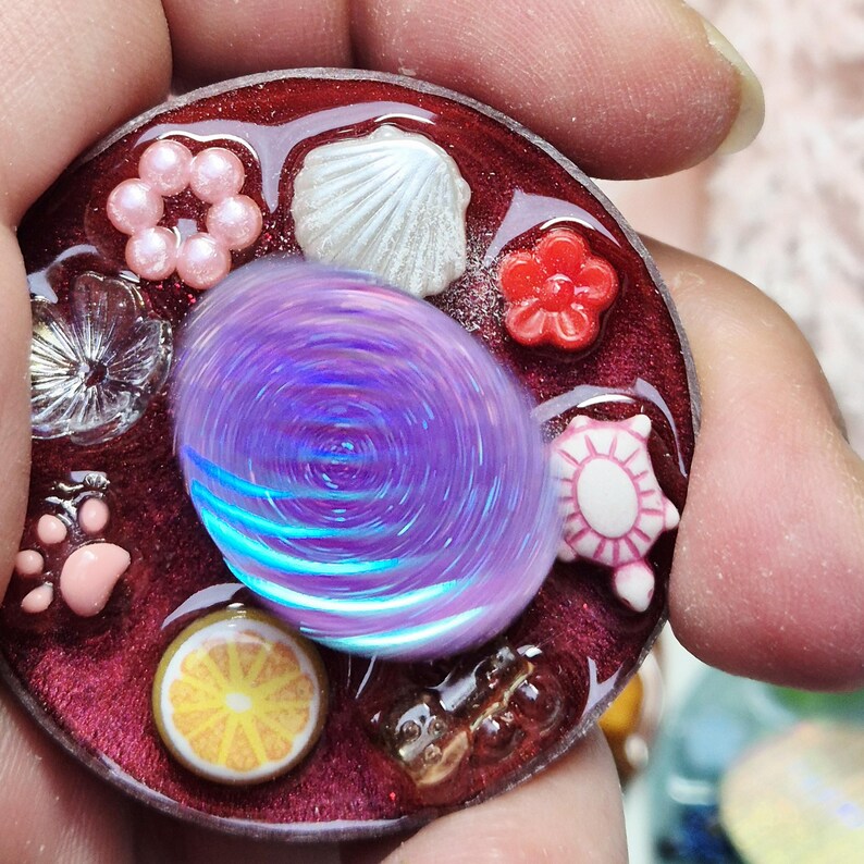 Spin Fidget Spinning Diamond Stim Fidget Tactile Aid ASMR Fidget Stress ...