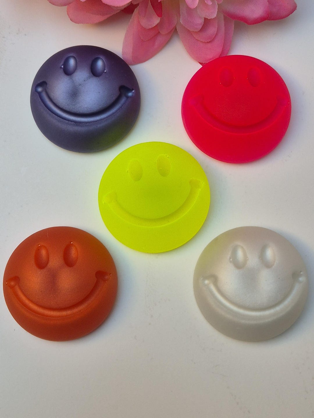 Fridge Magnet Smileys Made of Epoxy Resin Magnet Smiley Gift Small ...