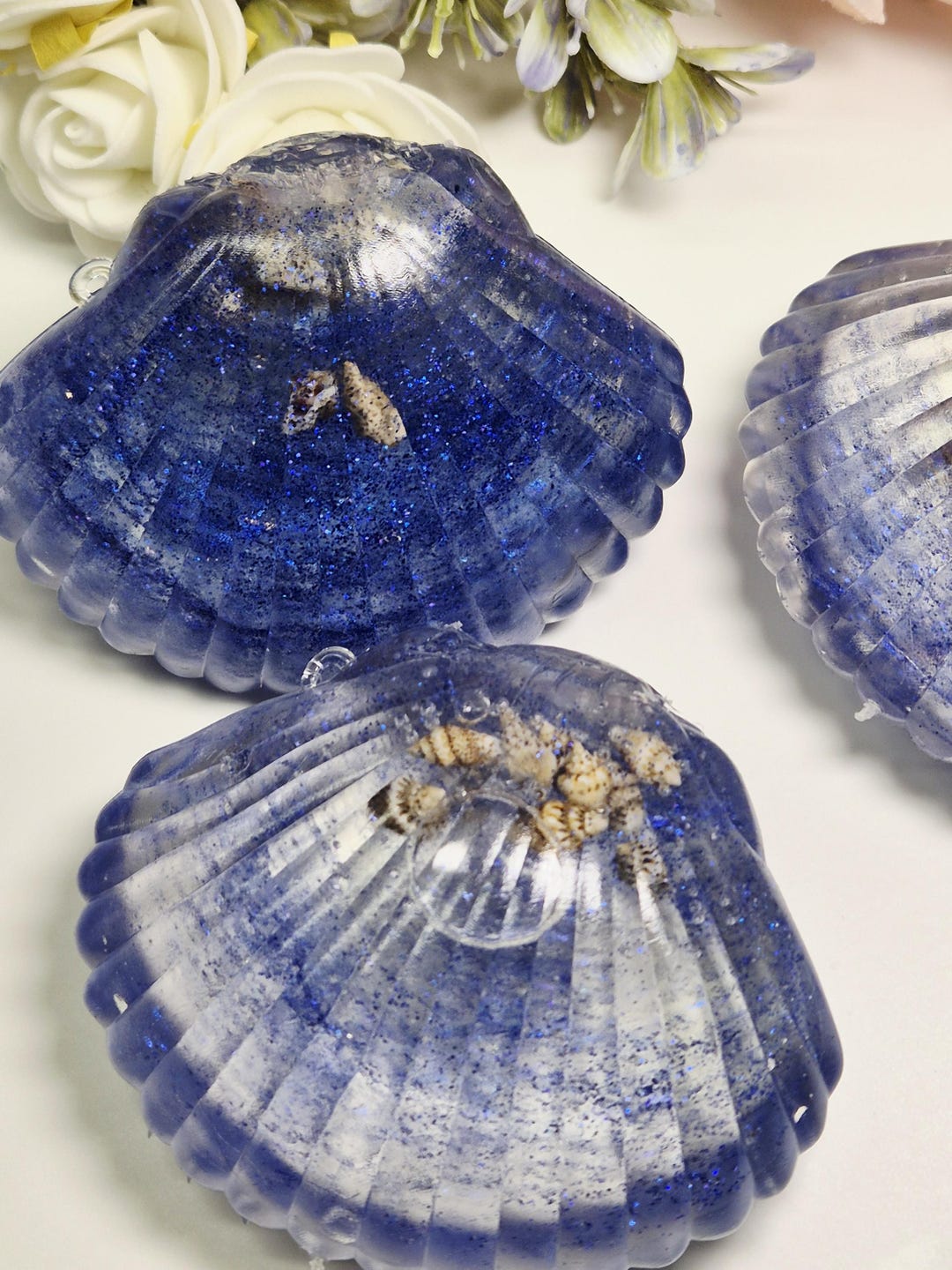 Stressball Sugar Seashell Muschelstressball Glitzersquishy Fidget ...