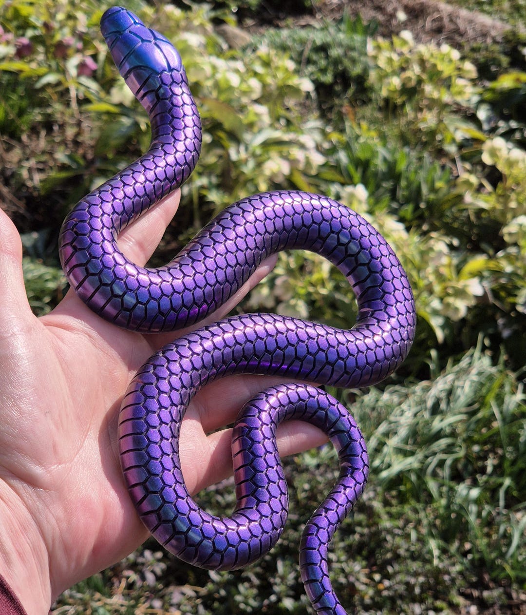 Large Snake Made of Epoxy Resin, Snake Decoration, Wall Decoration ...