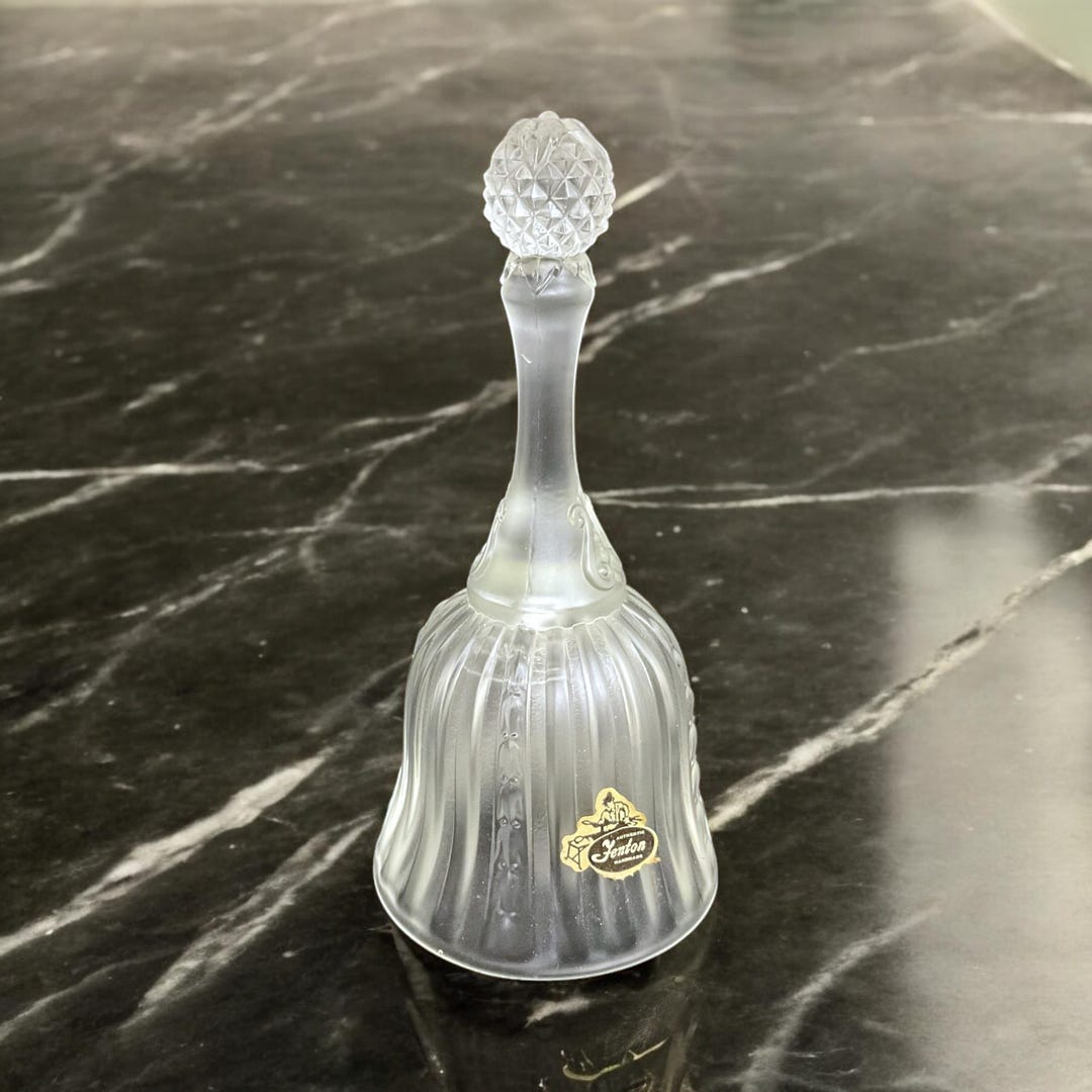 Fenton Glass Bell Frosted Fabrege Design Pineapple Finial 6 1/2” - Etsy