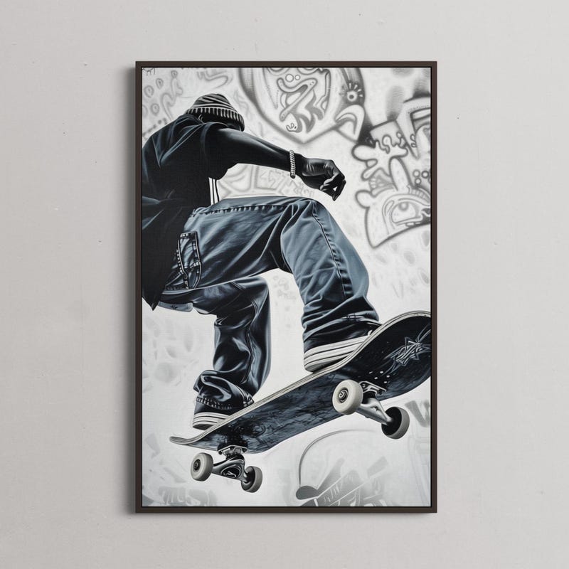 Skateboard Poster - Etsy
