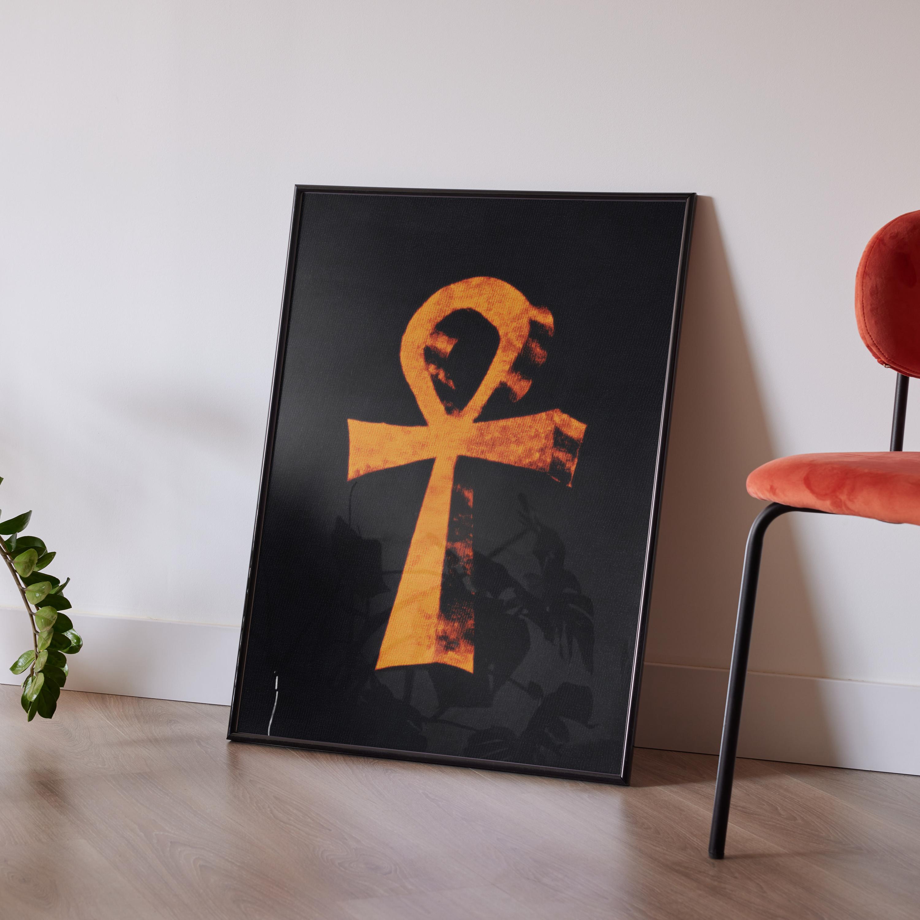 Ankh Symbol Wall Art, Ancient Egyptian Decor Print, Spiritual ...