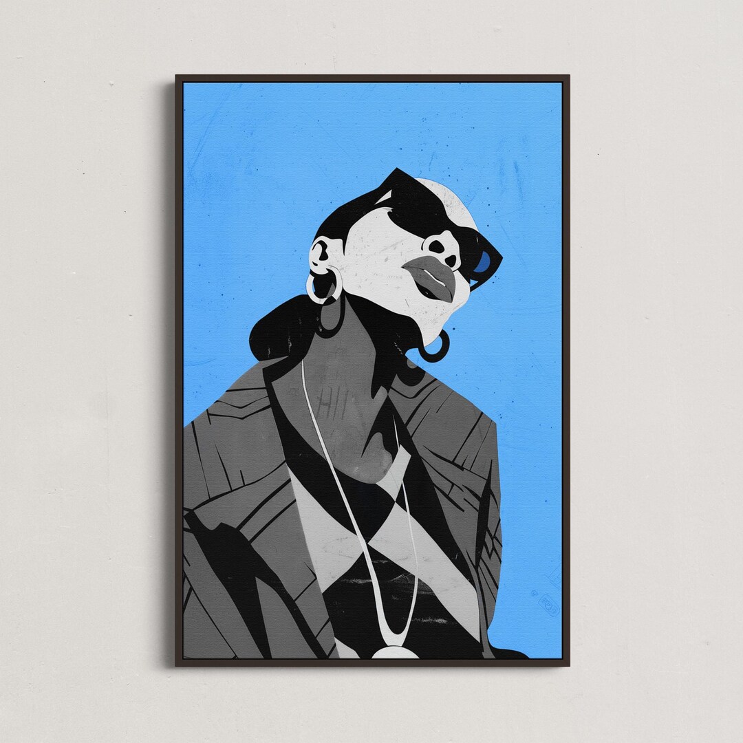 Rosa Parks Poster, Civil Rights Icon Art, Inspirational Wall Decor ...