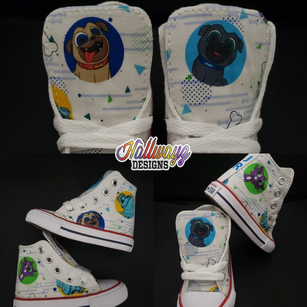 Custom Puppy Dog Pal Converse Shoes Birthday Sneaker - Etsy