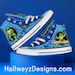 Custom TMNT Converse Sneakers: Personalized Birthday Gift - Etsy