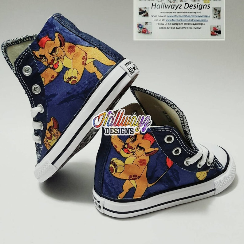 Custom Lion Guard Converse Shoes Birthday Sneaker - Etsy