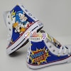 Sonic the Hedgehog Converse Shoes: Custom Birthday Sneakers - Etsy