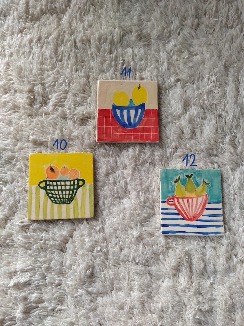 Ceramic Tiles, Hand-painted, Decoration, Decorative Tile, Art ...