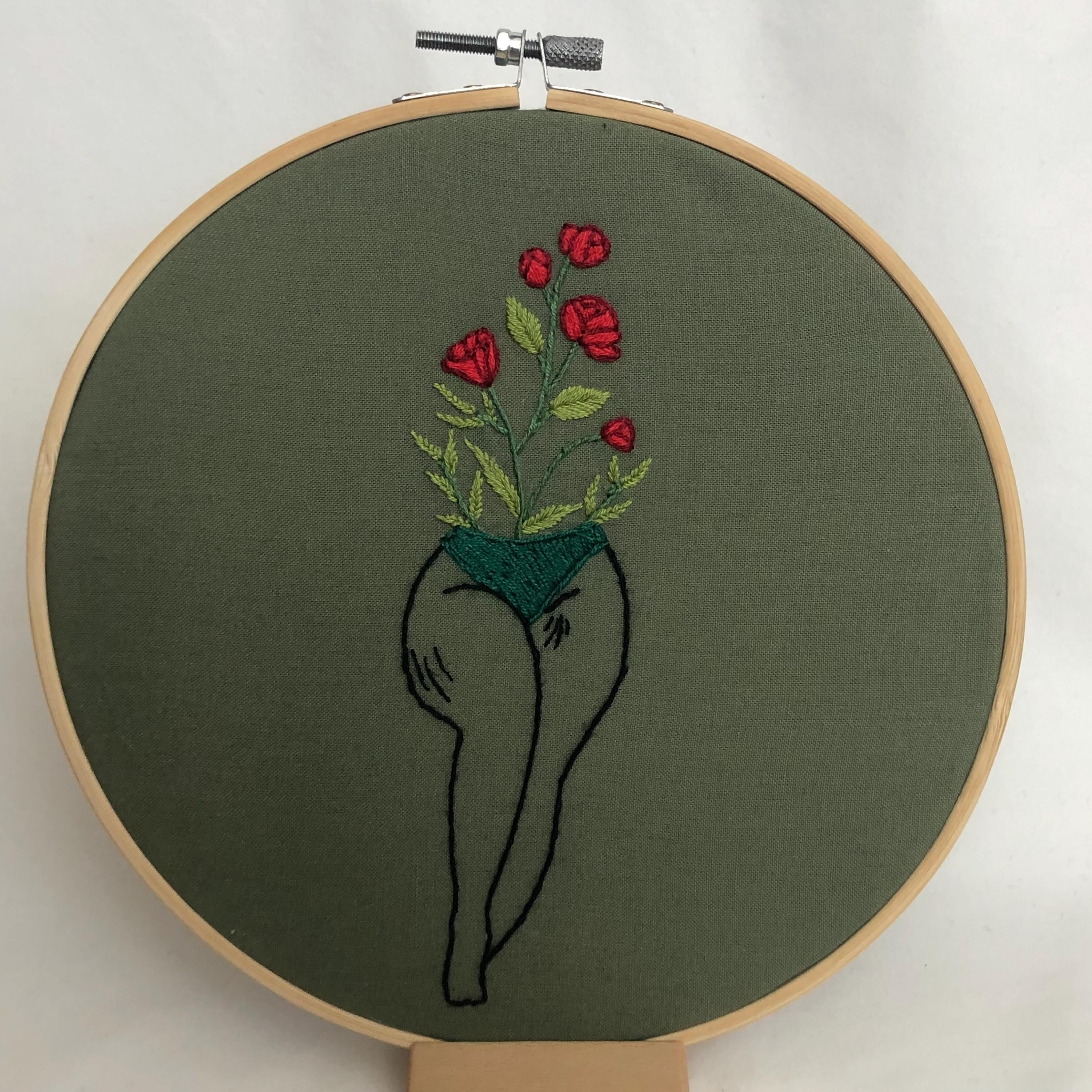 Embroidery Pattern of Plus Size Feminine Body - Plus Size Body Pattern ...