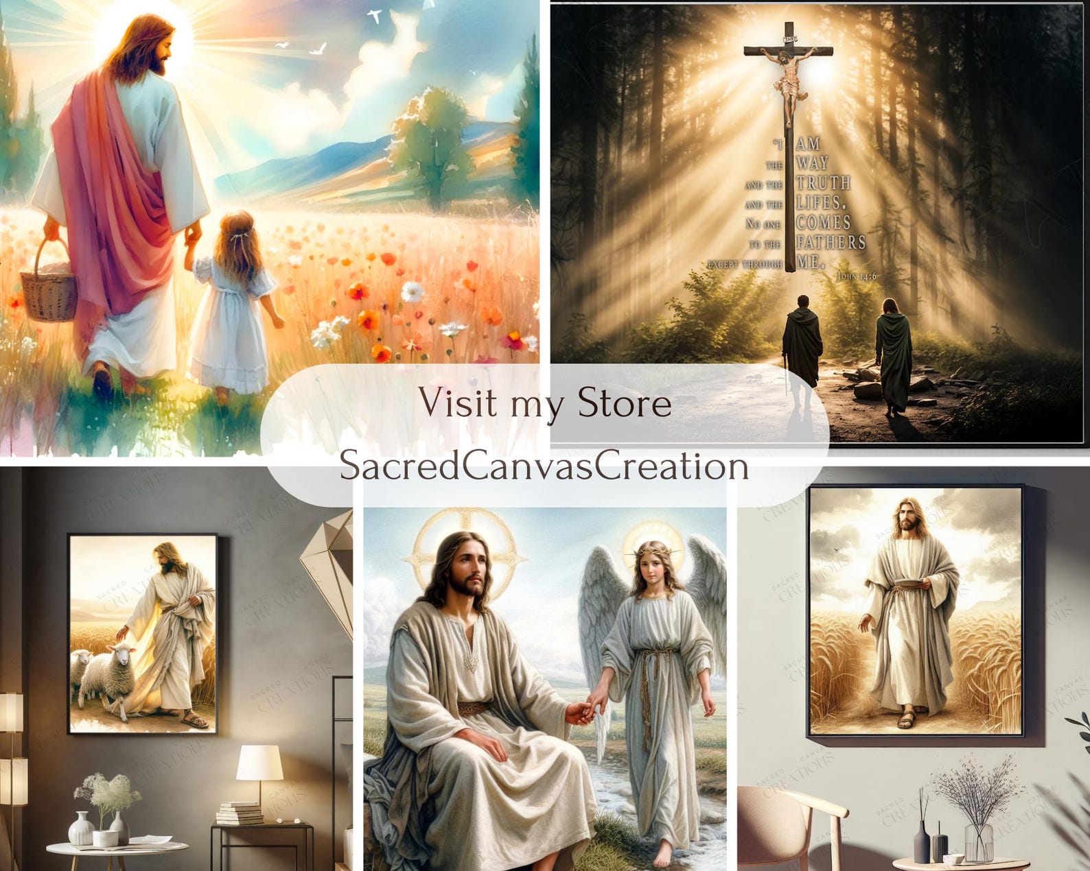 Jesus Our Judge, Christ Wall Art, Our Father Judge Art Printable, Bible ...