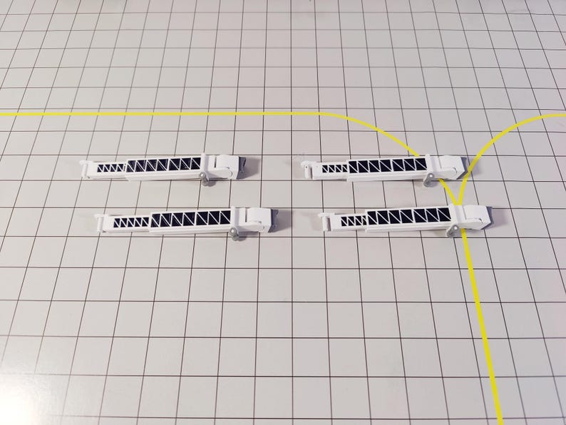 REGIONAL AIRPORT TERMINAL Building + Extending Bridges Model 1:400 ...