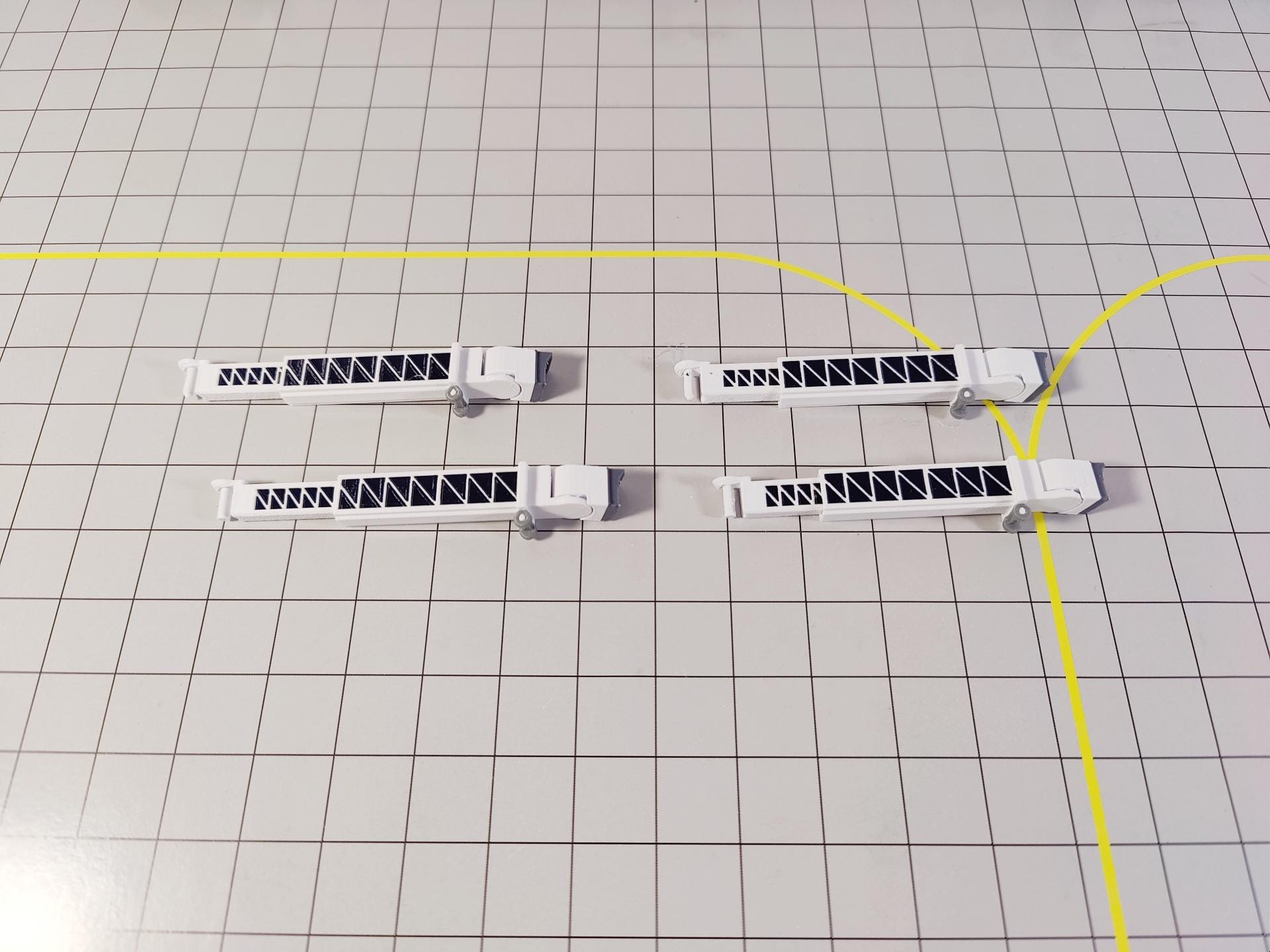 REGIONAL AIRPORT TERMINAL Building + Extending Bridges Model 1:400 ...