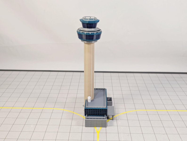 London STANSTED AIRPORT ATC Air Traffic Control Tower 1:400 Scale ...