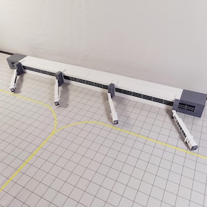 REGIONAL AIRPORT TERMINAL Building + Extending Bridges Model 1:400 ...