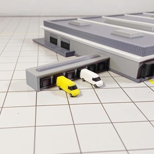 CARGO TERMINAL Building Facility Airport Aircraft GSE Model 1:400 Scale ...