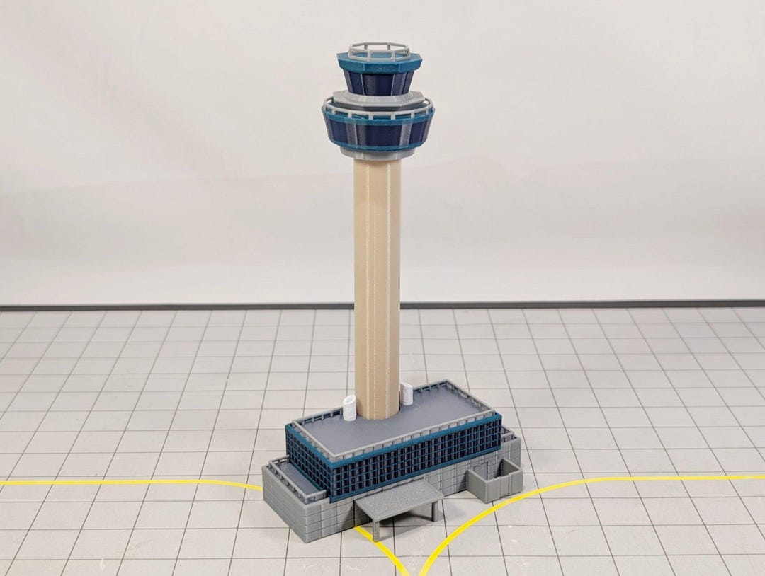 London STANSTED AIRPORT ATC Air Traffic Control Tower 1:400 Scale ...