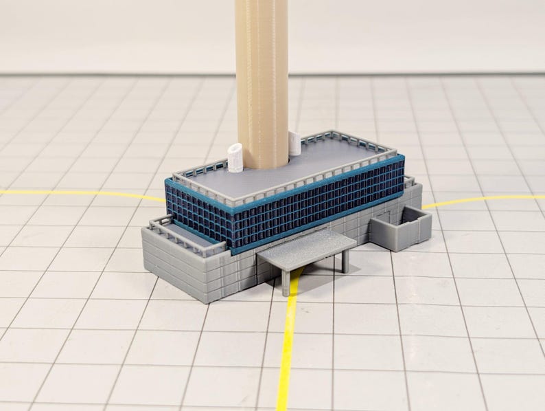 London STANSTED AIRPORT ATC Air Traffic Control Tower 1:400 Scale ...