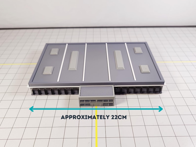 CARGO TERMINAL Building Facility Airport Aircraft GSE Model 1:400 Scale ...