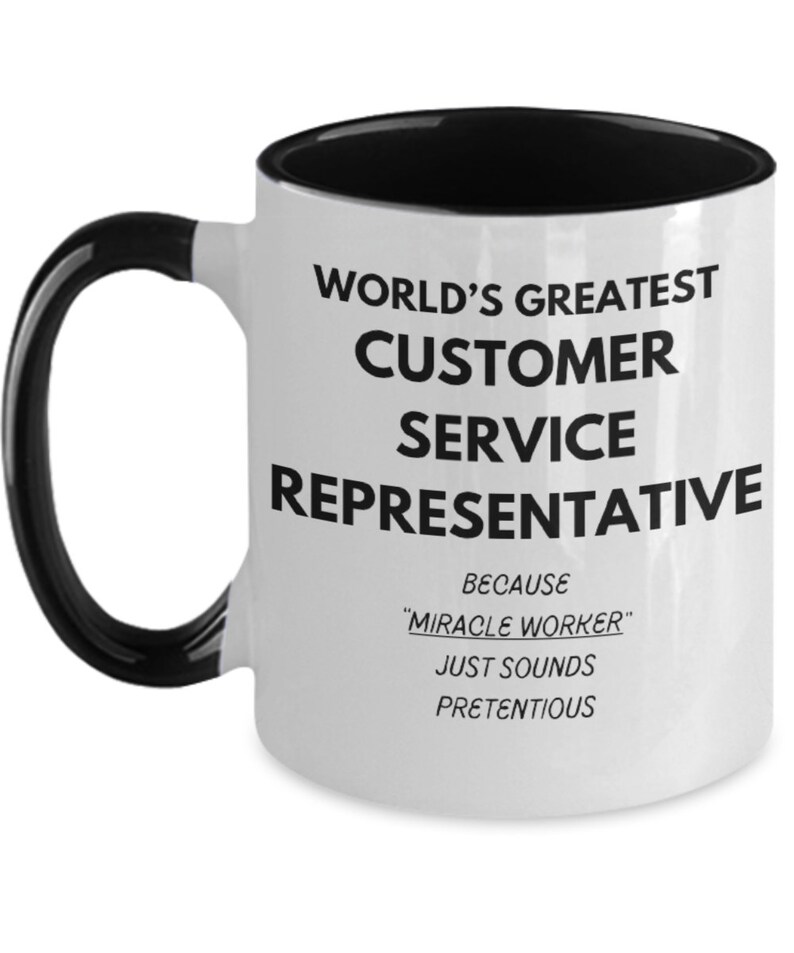 Gift for Customer Service Representative, Appreciation, Mug, Coffee ...