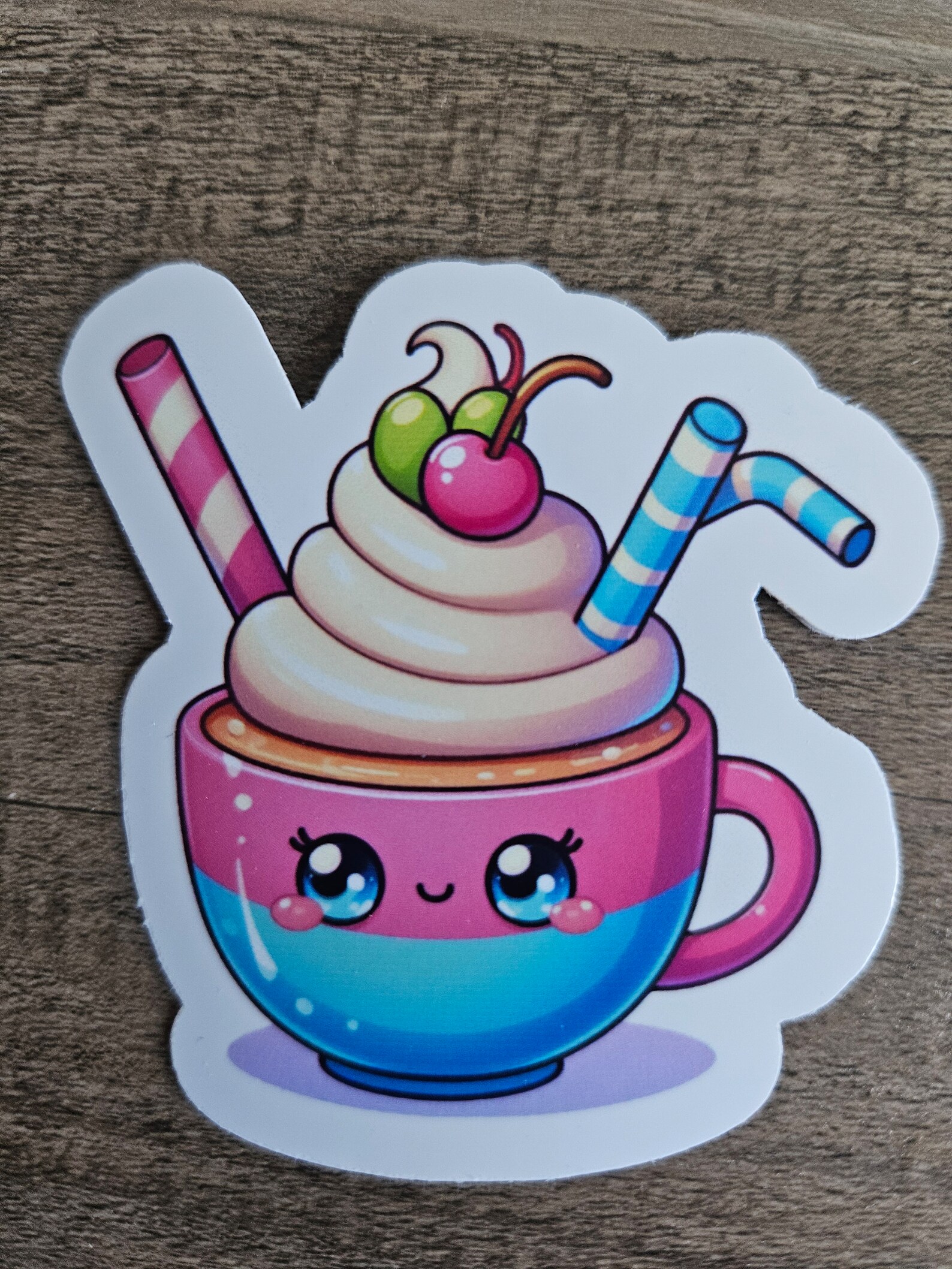 Animated Vinyl Hot Cocoa Sticker - Etsy