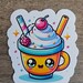 Animated Vinyl Hot Cocoa Sticker - Etsy