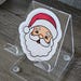 SANTA Vinyl Sticker - Etsy