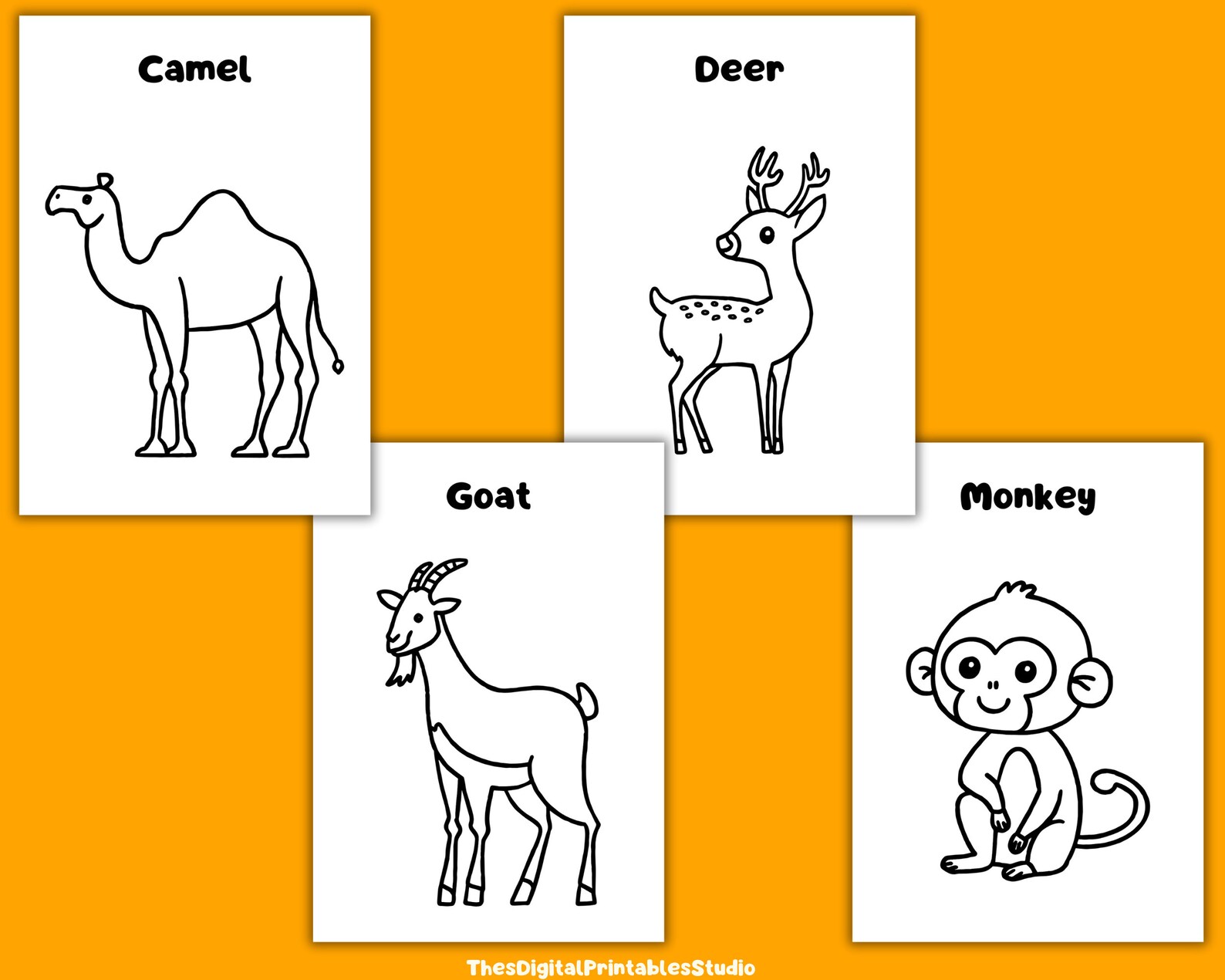 Printable Coloring Pages Kids Toddlers Preschoolers Kindergarten ...