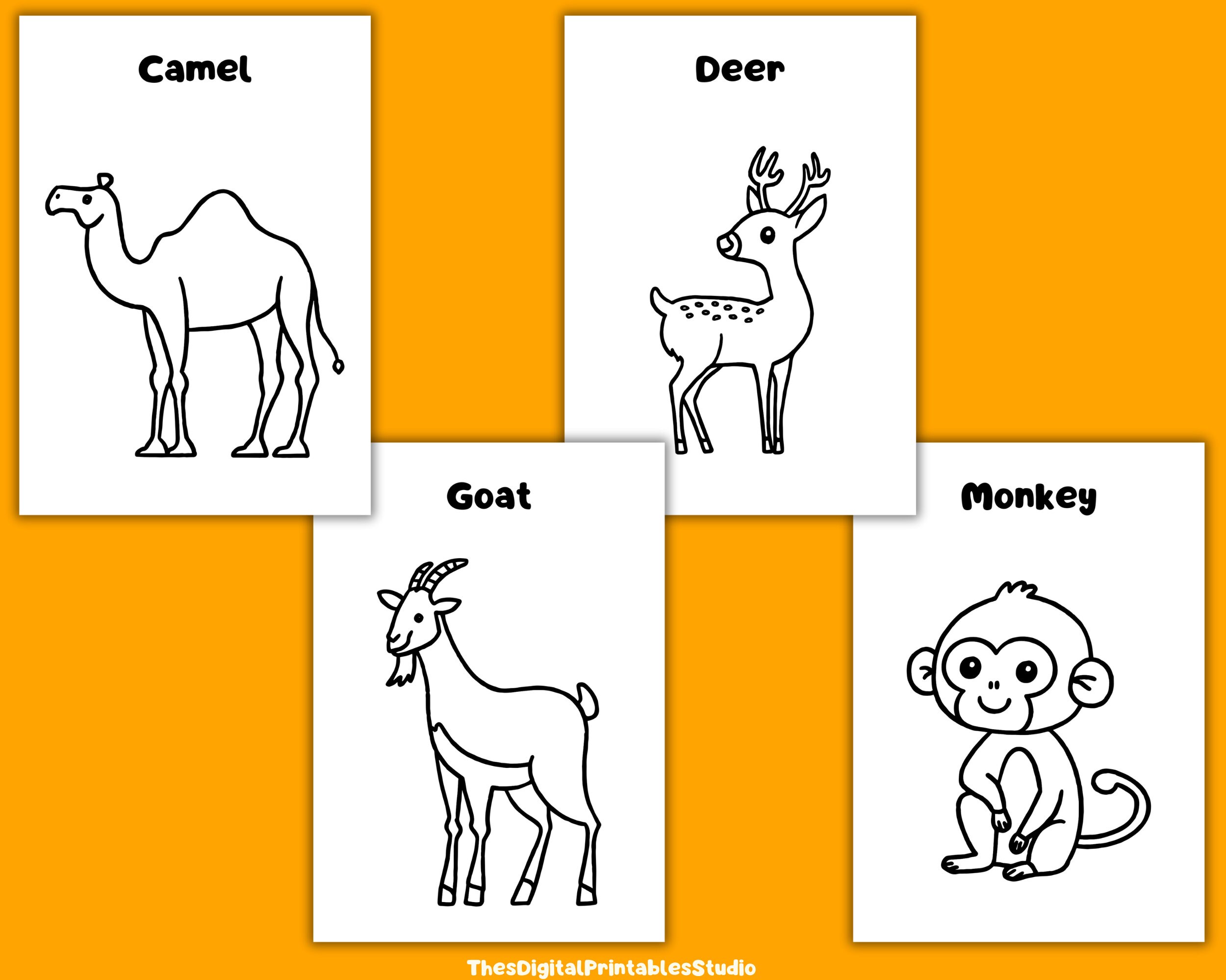 Printable Coloring Pages Kids Toddlers Preschoolers Kindergarten ...