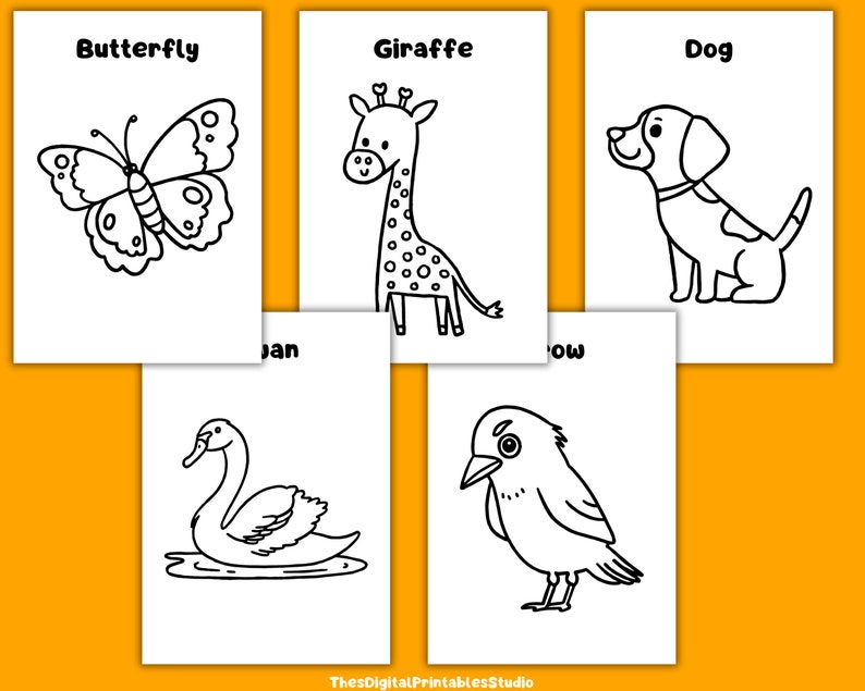 Printable Coloring Pages Kids Toddlers Preschoolers Kindergarten ...