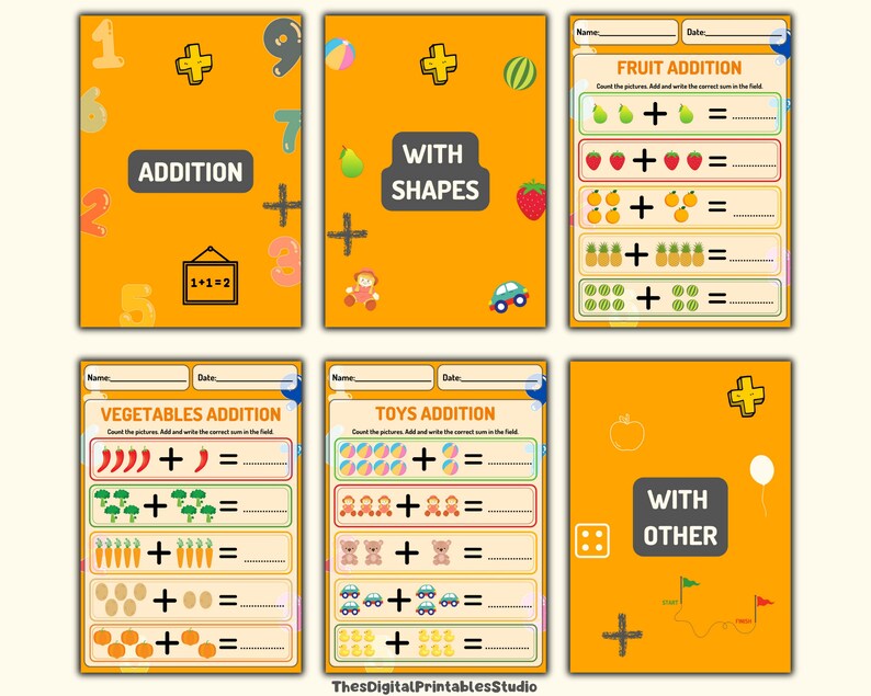 Math Worksheets Basic Math Exercises Printable Math Worksheets Addition ...