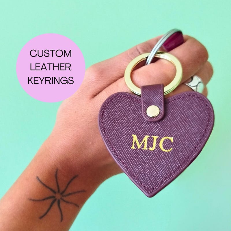 Leather Heart Shape - Etsy