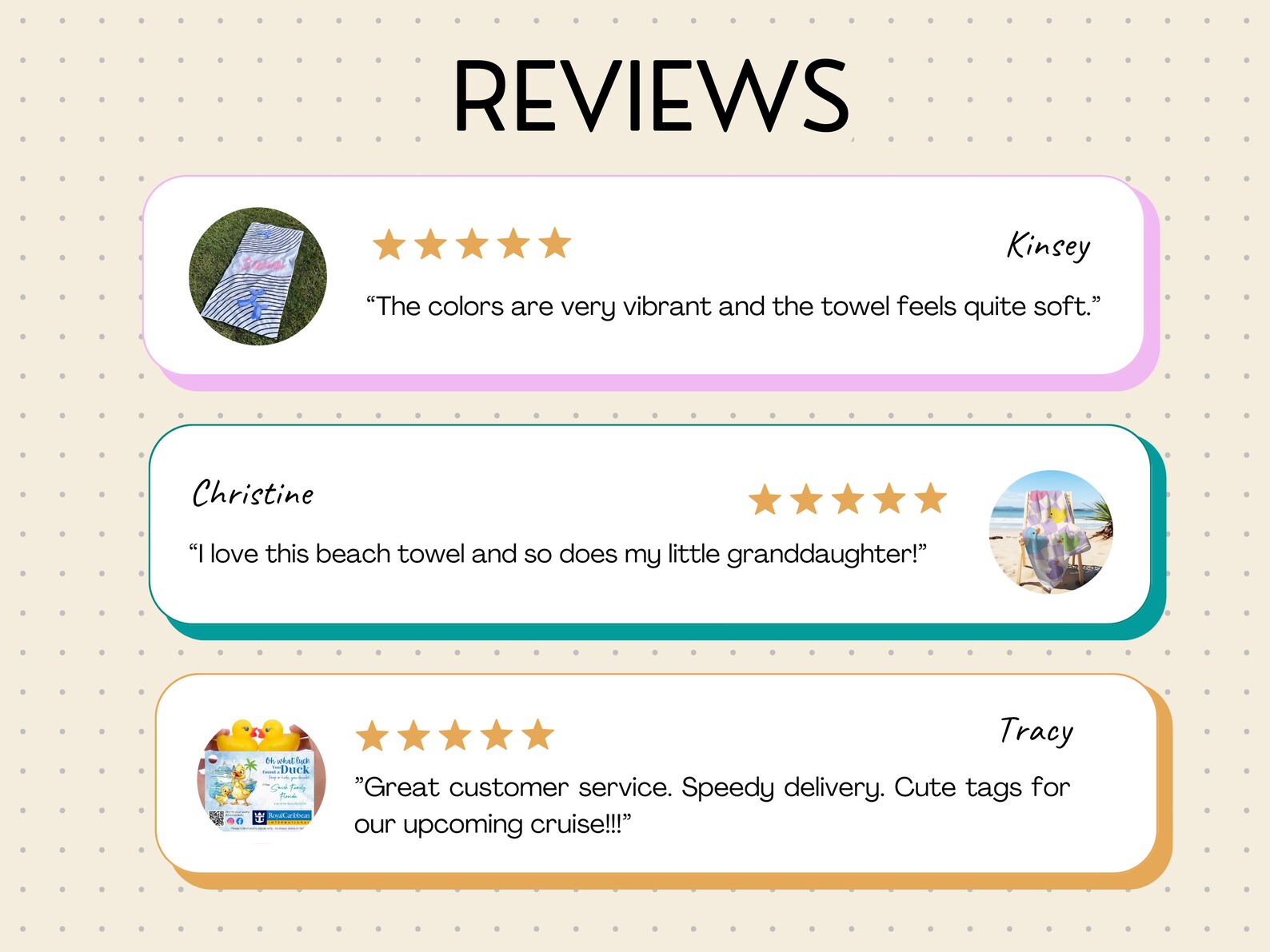 Rubber Ducks Custom Beach Towel Retro Checkered Personalized Name Duck ...