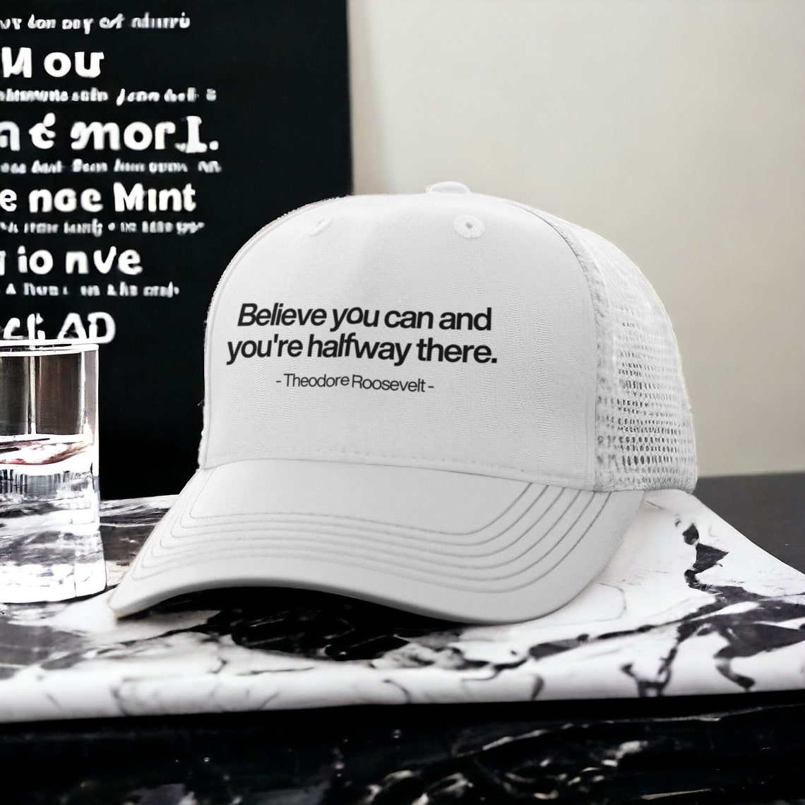 Theodore Roosevelt Cap, Custom Baseball Cap, Embroidered Hat ...