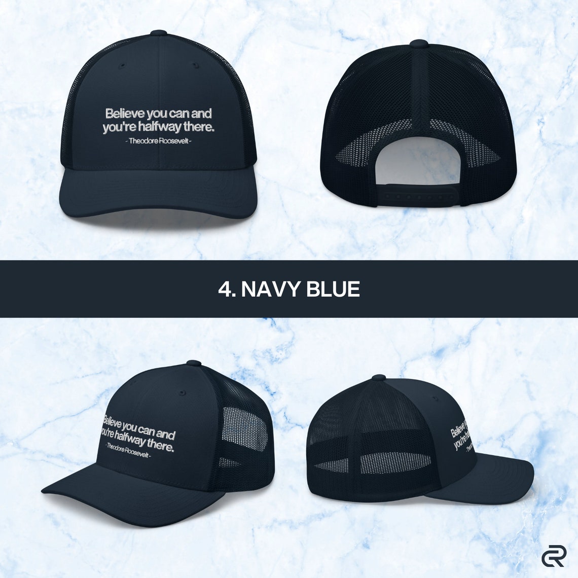 Theodore Roosevelt Cap, Custom Baseball Cap, Embroidered Hat ...