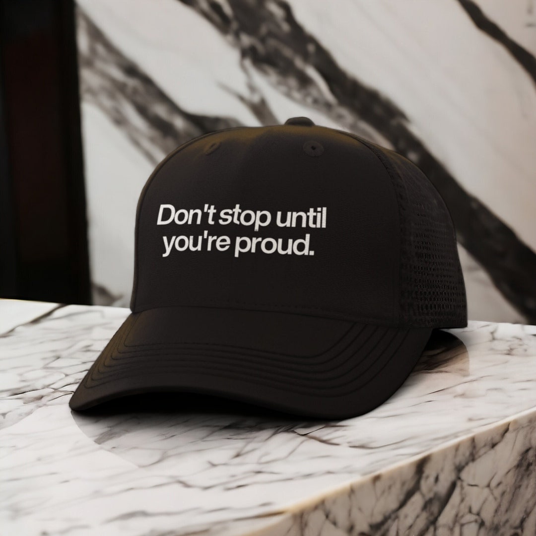 Motivational Quotes, Positive Svg, Personalized Style Cap, Gift for Him ...